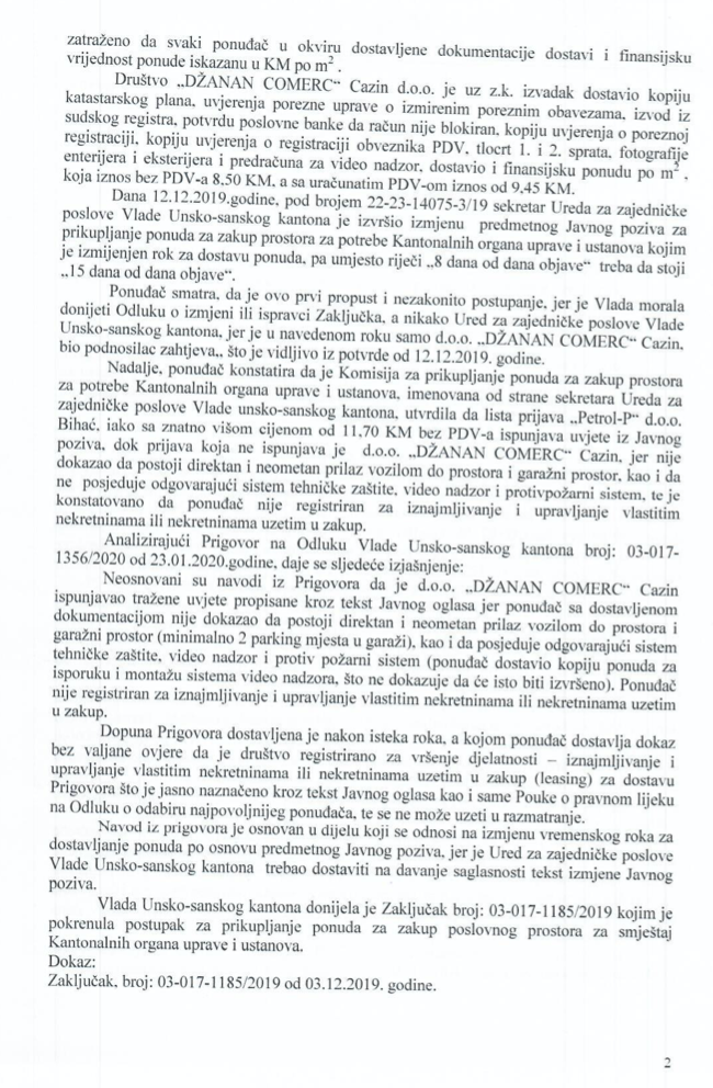 Javne nabavke - ODLUKA - VLADA USK